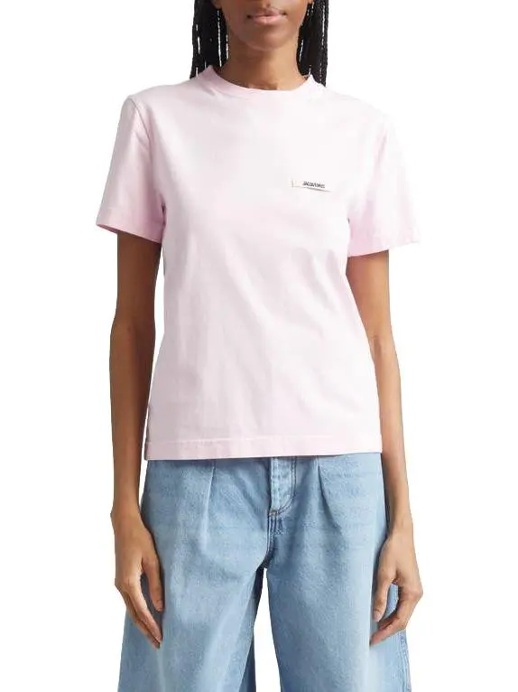 Jacquemus Le T-shirt Gros Grain T-shirt - Pink 2