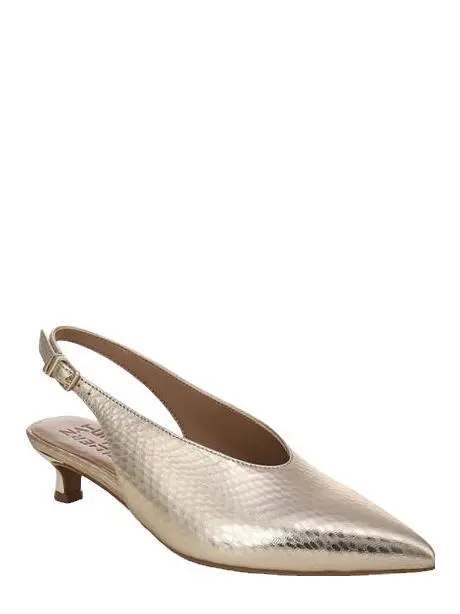 Naturalizer Nicolette Slingback Kitten Heel Pumps - Light Champagne