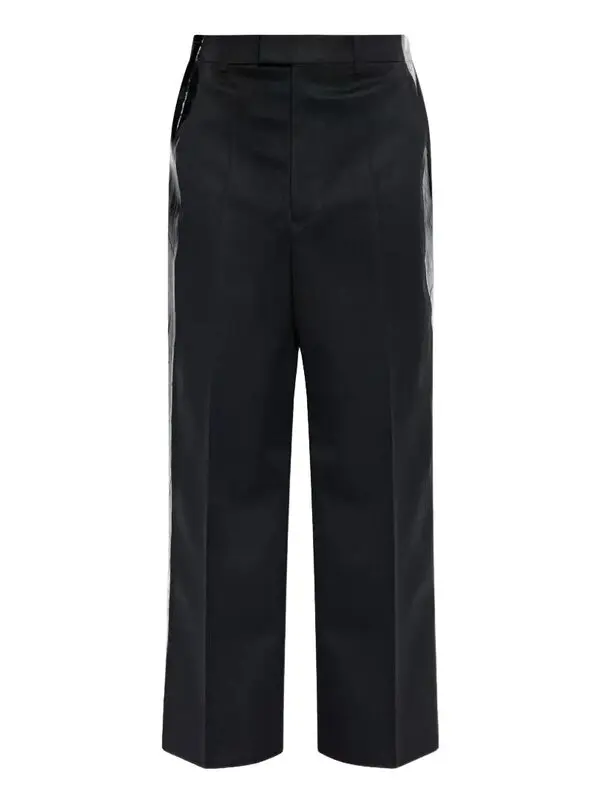 Vetements Side-panel Trousers - Black