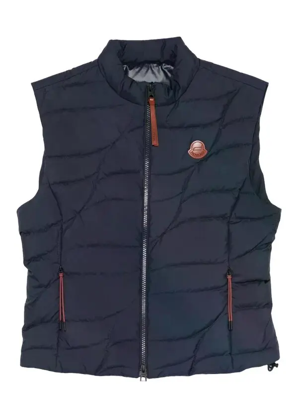 Moncler Quilted Vest - Blue