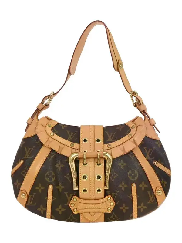 LOUIS VUITTON 2004 Leonor Monogram Shoulder Bag - Brown