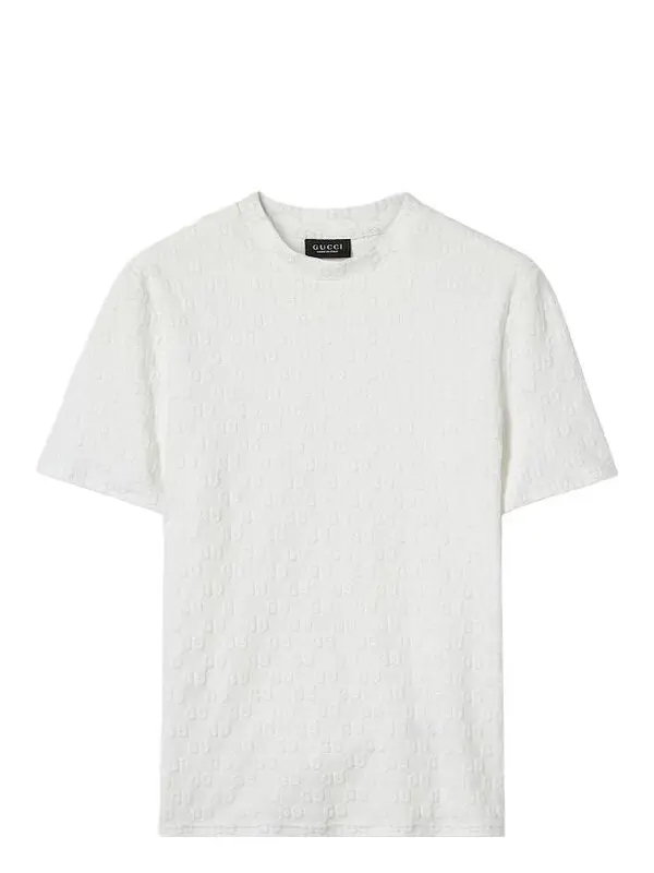Gucci Gg Stretch Jersey T-shirt - White