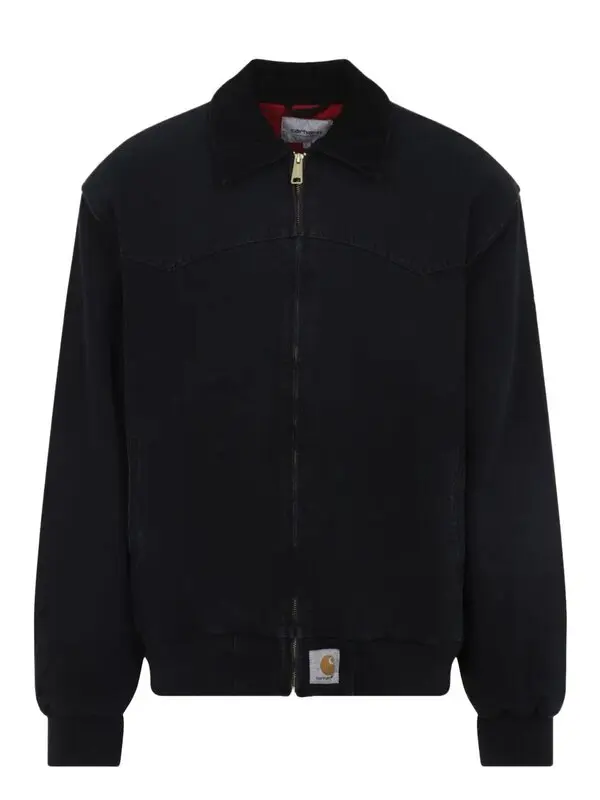 Carhartt Work In Progress Santa Fe Organic Cotton Jacket - Black