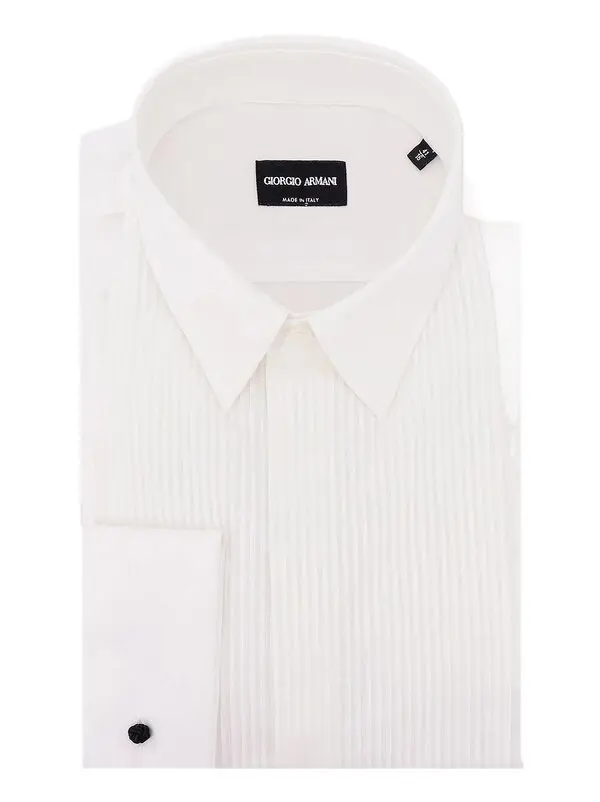 Giorgio Armani Cotton Shirt - White