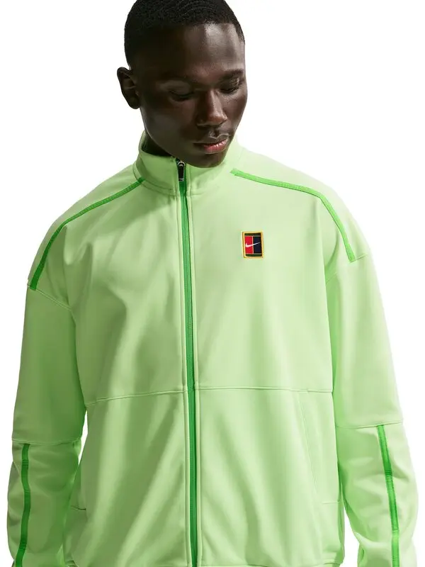 Nike Nikecourt Heritage Tennis Jacket - Green