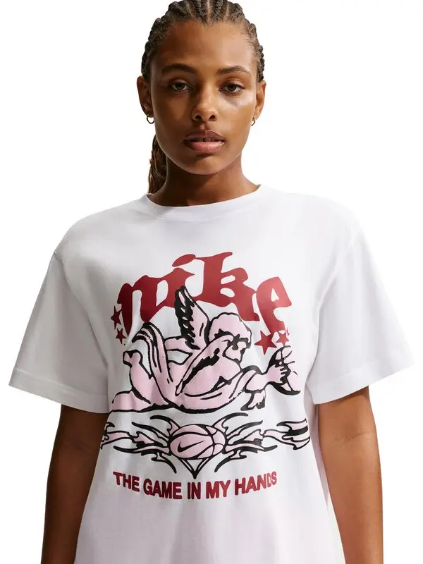 Nike Sportswear Short-sleeve Crew-neck T-shirt - White