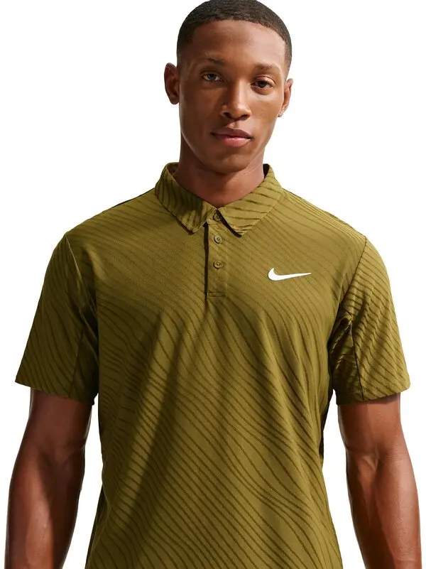 Nike Court Slam Dri-fit Adv Polo - Brown