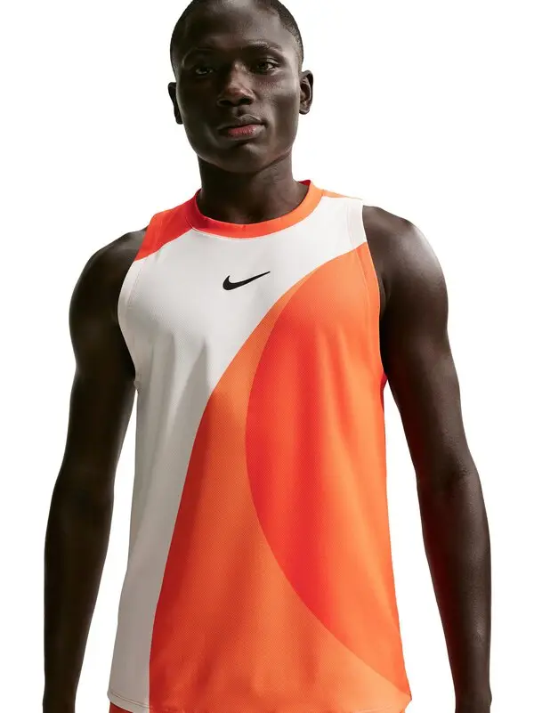 Nike Court Slam Dri-fit Adv Tank Top - Orange