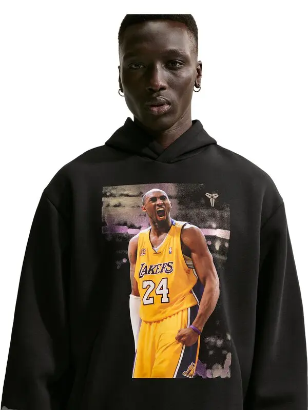 Nike Kobe Dri-fit Fleece Pullover Basketball Hoodie - Black