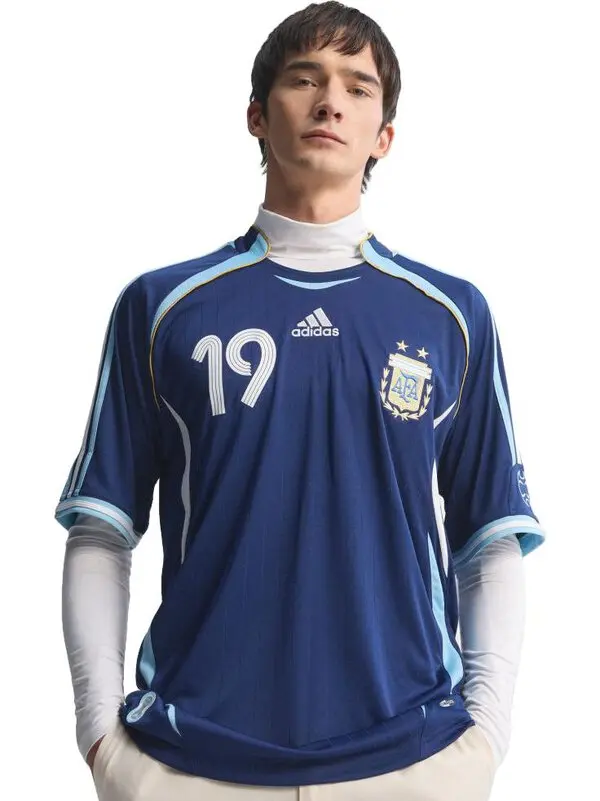 Adidas Argentina Away Jersey 2006 Messi Edition - Dark Blue