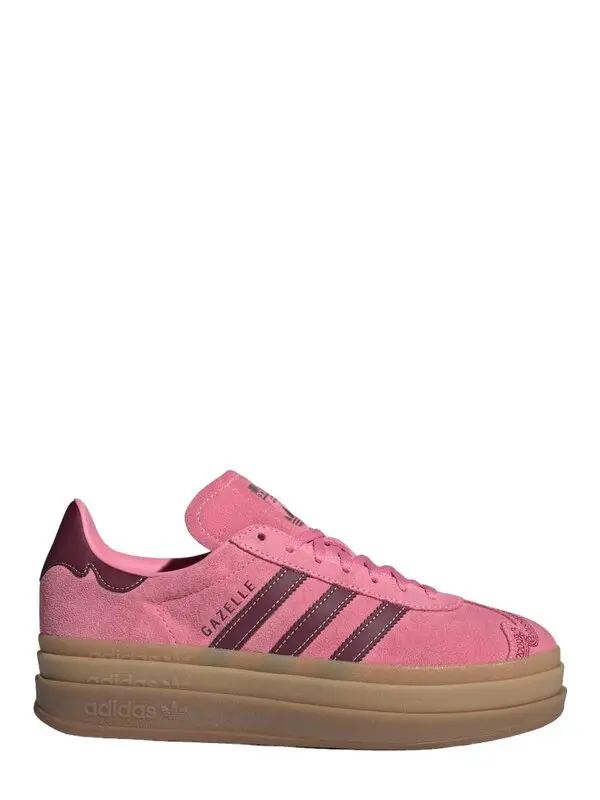 Adidas Gazelle Bold Sneakers - Shadow Red / Pink Spark / Shadow Red