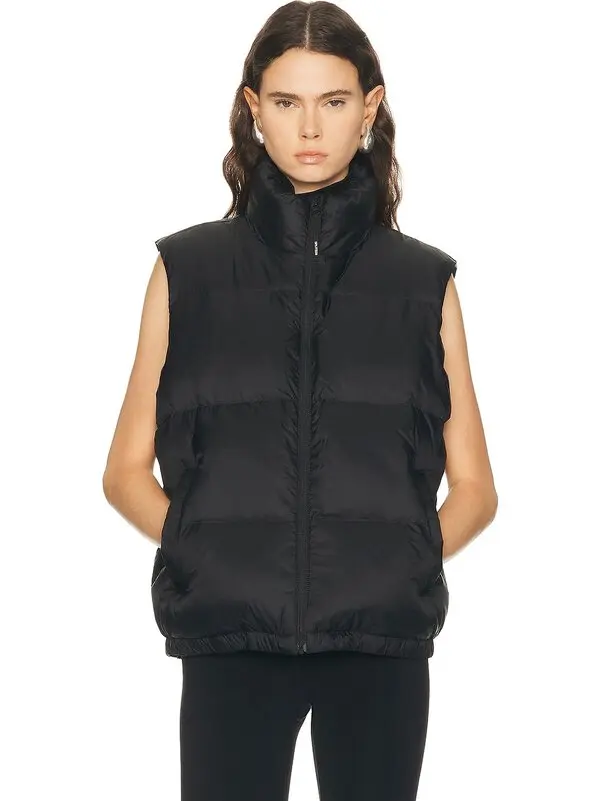 Splits59 Summit Nylon Puffer Vest - Black