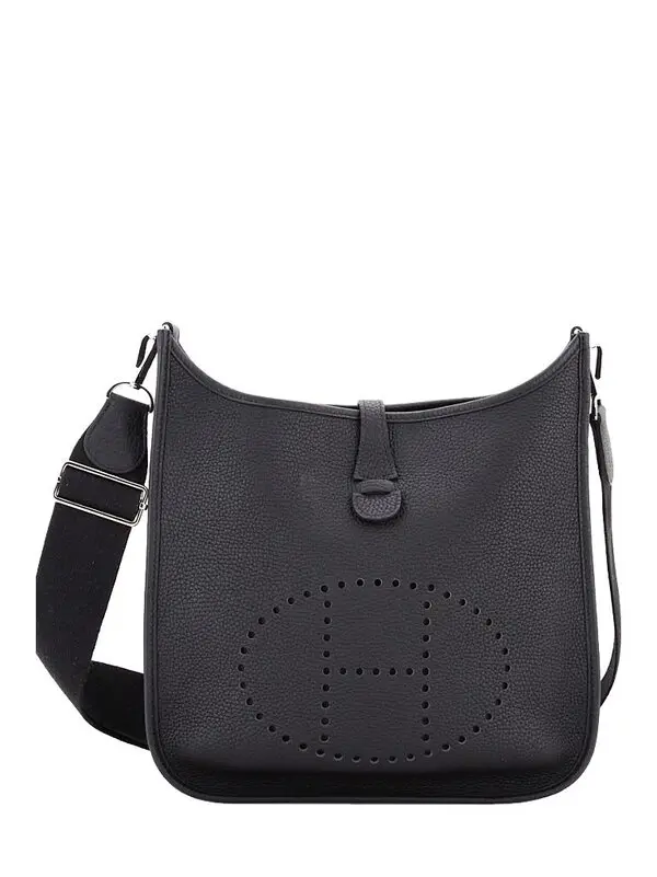 HERMES Pm Evelyne Bag Gen Iii Clemence - Black