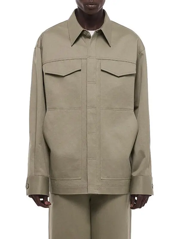 Helmut Lang Utility Shirt Jacket - Vetiver