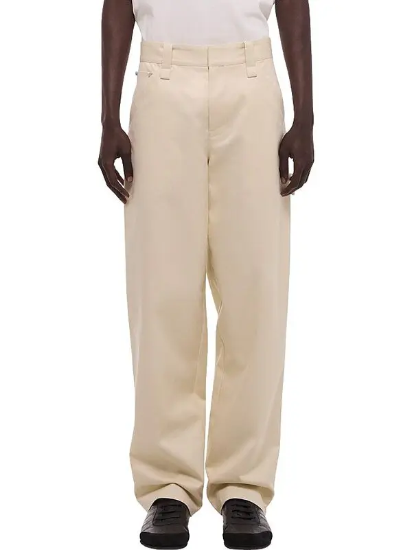 Helmut Lang Relaxed Fit Chino Pants - Oatmeal