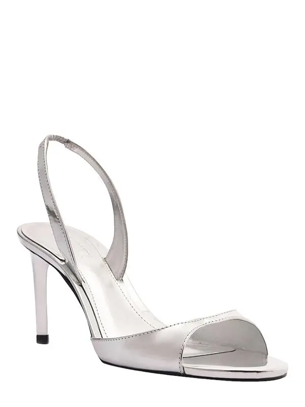 Schutz Scarlett Slingback Sandals - Prata