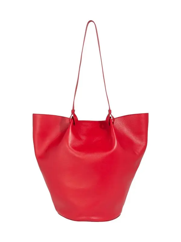 Loulou De Saison Tana Leather Tote - Red