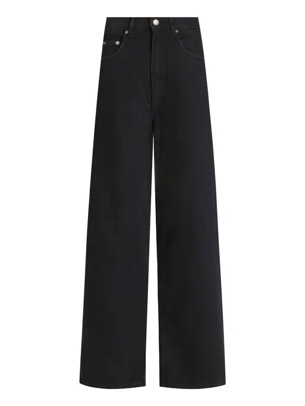 Dolce & Gabbana 5-pocket Oversized Denim Trousers - Multicolor