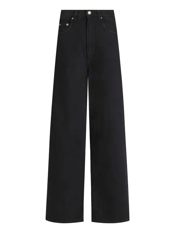Dolce & Gabbana 5-pocket Oversized Denim Trousers - Multicolor