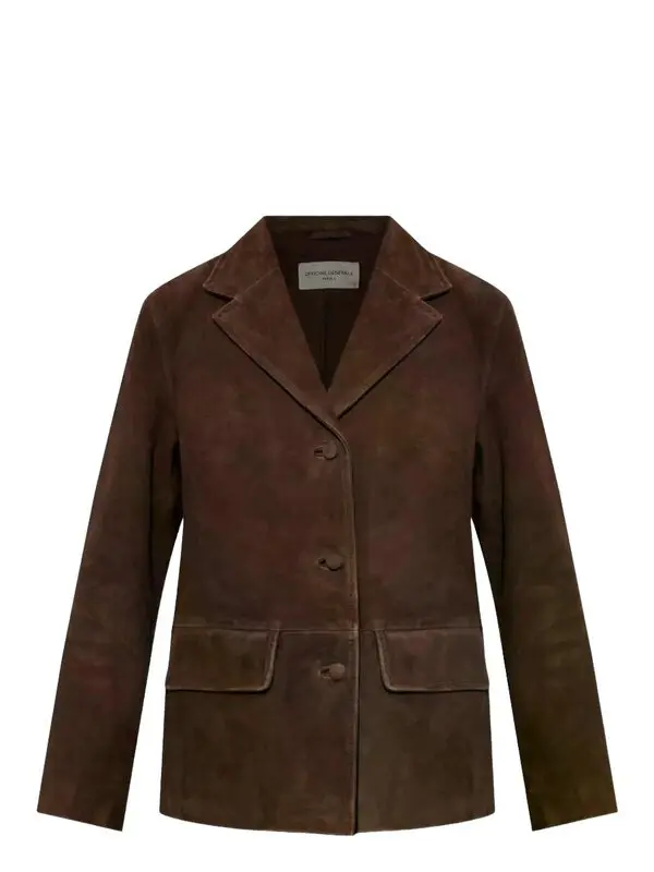 Officine Générale Kataline Patch-pocket Jacket - Brown