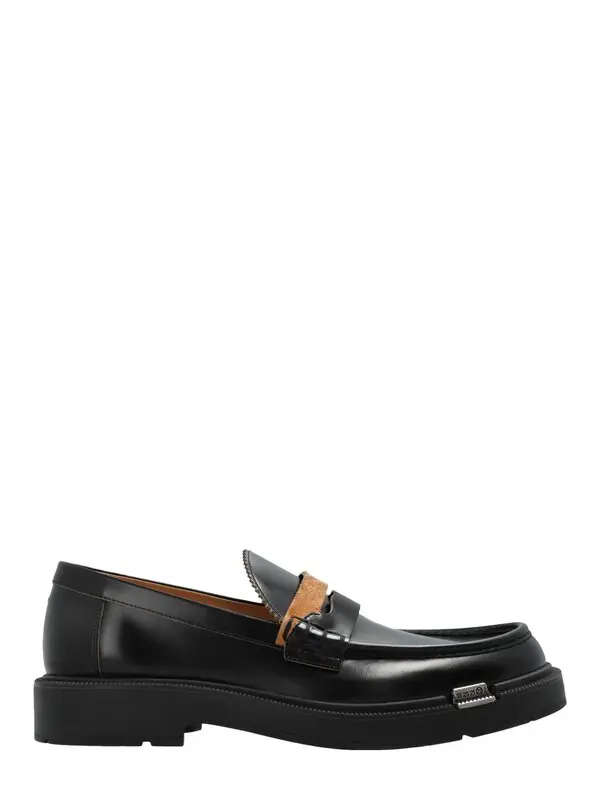 MAISON MARGIELA Leather Loafers - Black