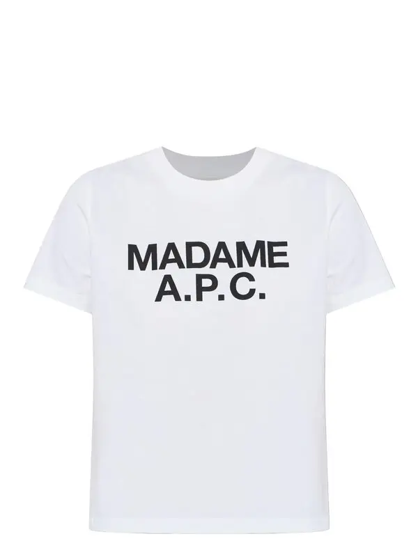 A.p.c. Logo T-shirt - White