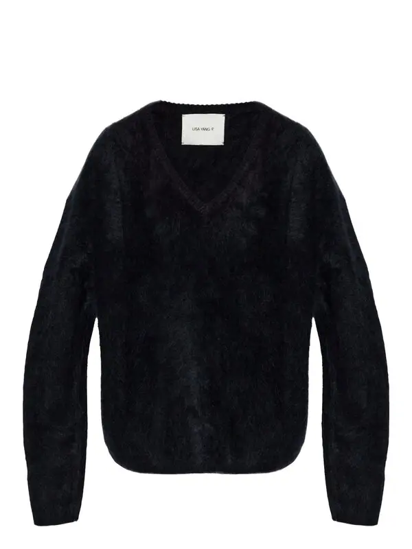LISA YANG Margareta Cashmere Sweater - Black
