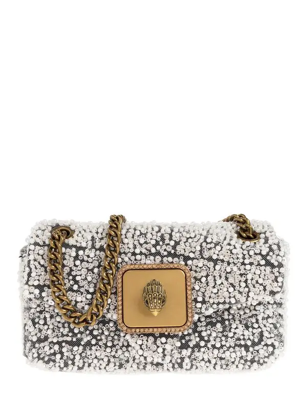 Kurt Geiger Mini Pimlico Shoulder Bag - White
