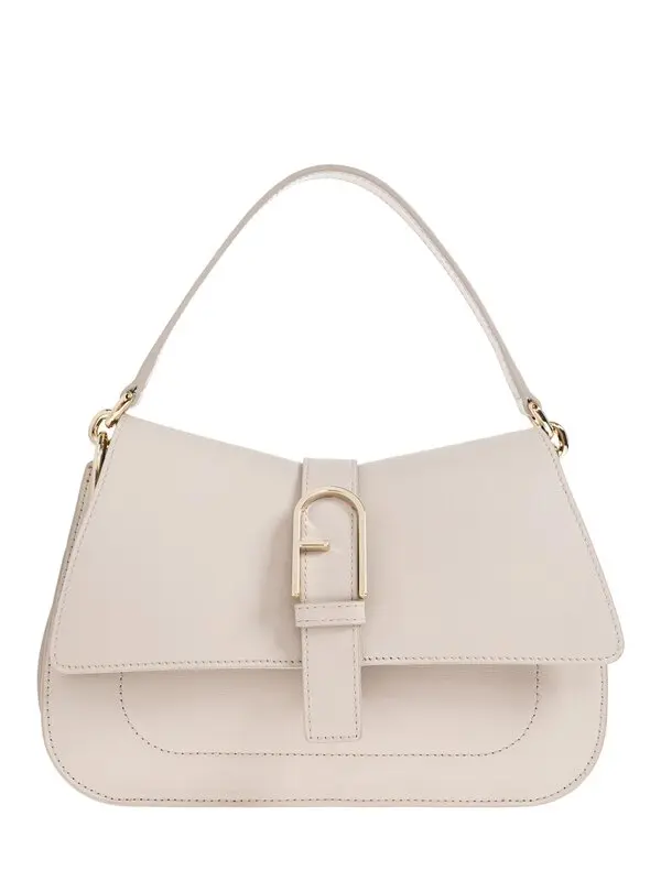 Furla Flow Shoulder Bag - Cream