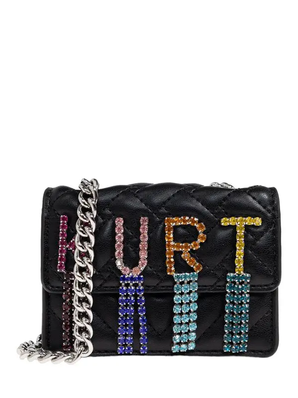 Kurt Geiger Micro Kensington Shoulder Bag - Black