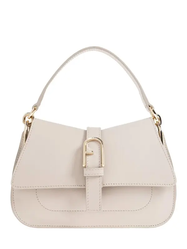 Furla Flow Mini Shoulder Bag - Cream
