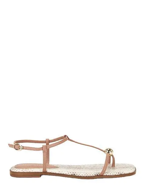 Steve Madden Ritzy Strappy Sandals - Natural Snake
