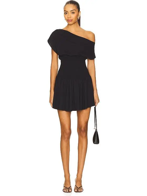 Free People X Scorching Hot Mini Dress - Black