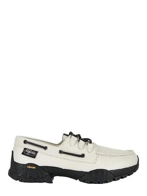 Sperry X Pleasures 3-eye Vibram Hiker Loafer - Bone Leather Tumbled