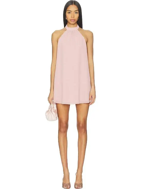 MORE TO COME Calanthe Mini Dress - Mauve