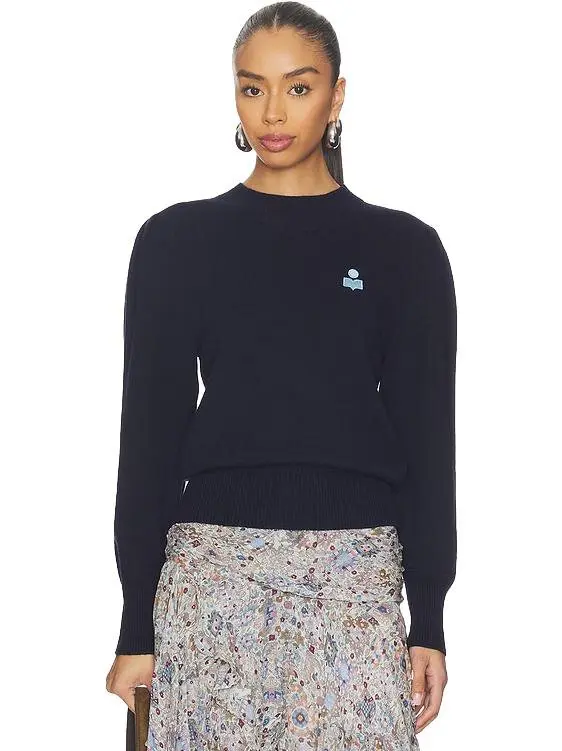 Isabel Marant Kelaya Sweater - Midnight & Dusky Blue