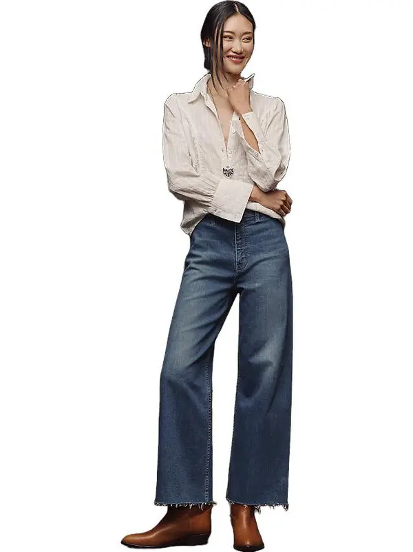 PISTOLA Penny High-rise Wide-leg Jeans - Rooftop