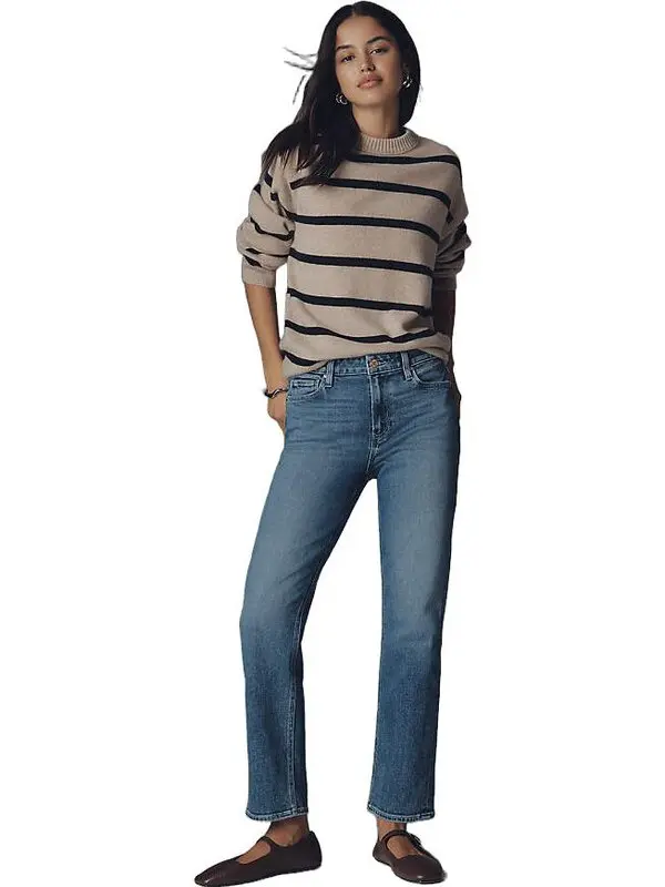 Paige High-rise Straight-leg Jeans - Freeride