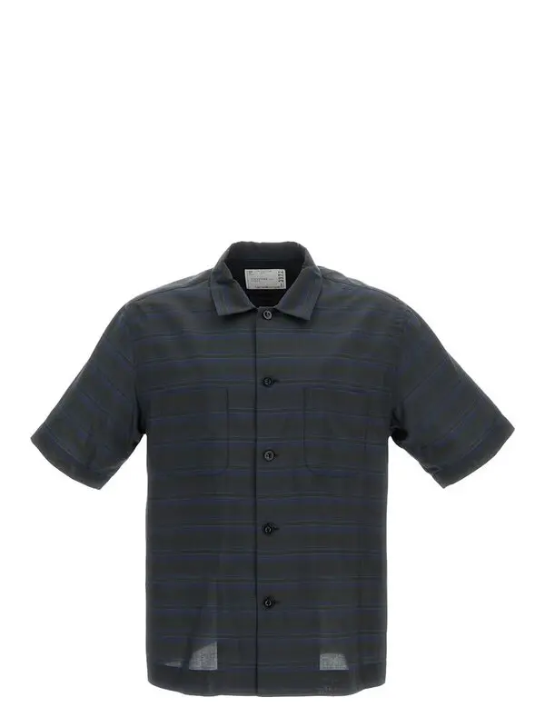 Sacai Short-sleeve Shirt - Black