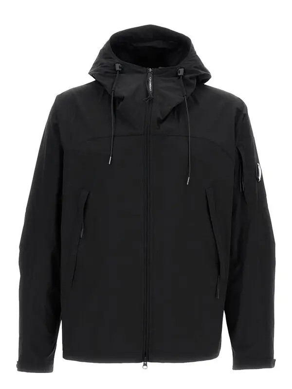 C.P. COMPANY Pro-tek Lens Hooded Jacket - Black