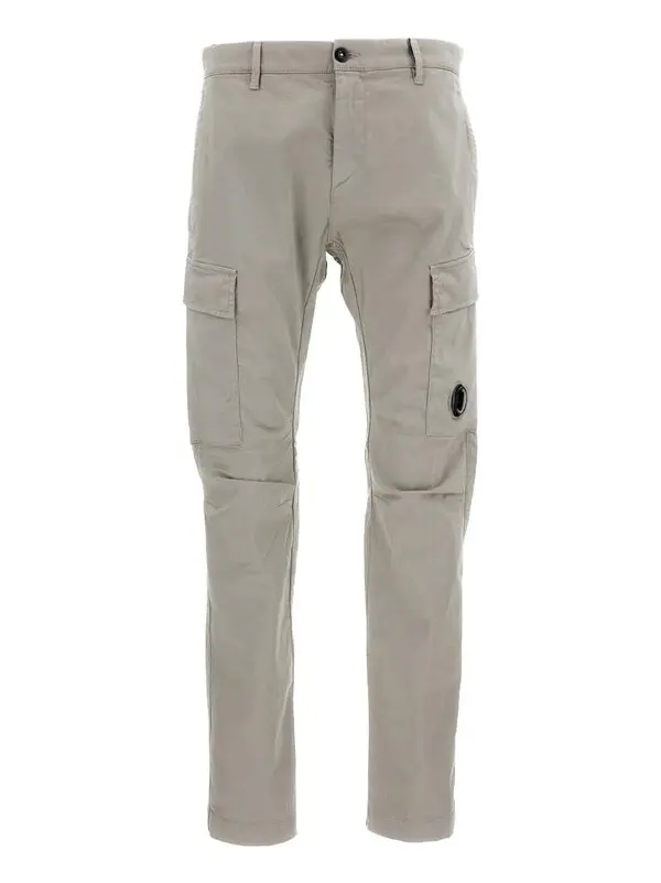 C.P. COMPANY Stretch Cargo Trousers - Grey