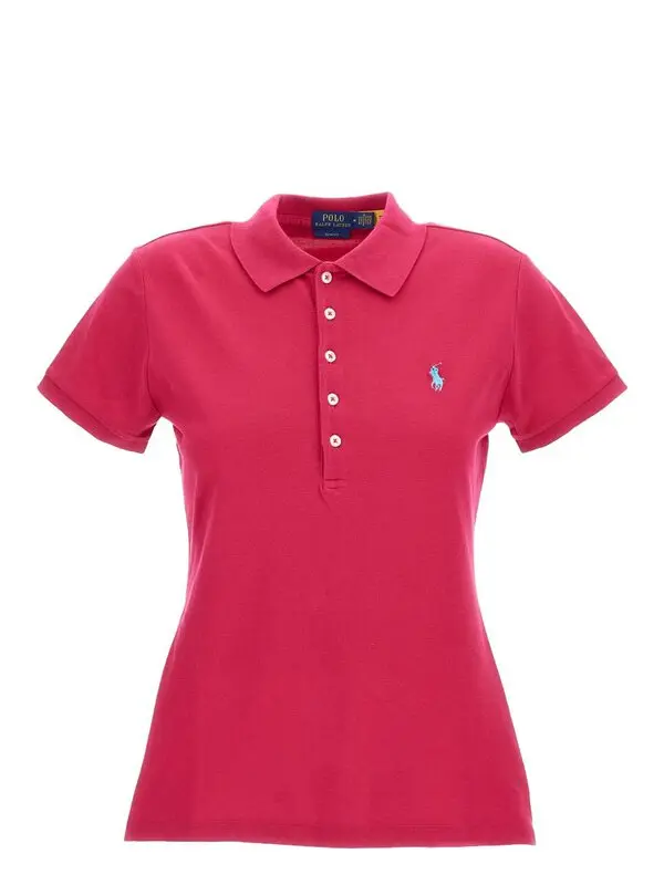Polo Ralph Lauren Julie Slim Fit Polo - Rose