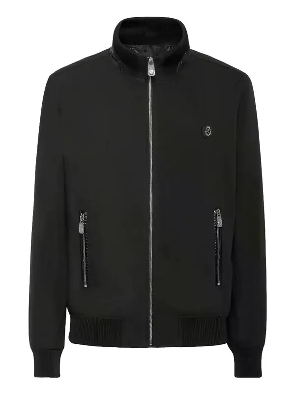 BILLIONAIRE Zip Jacket - Black