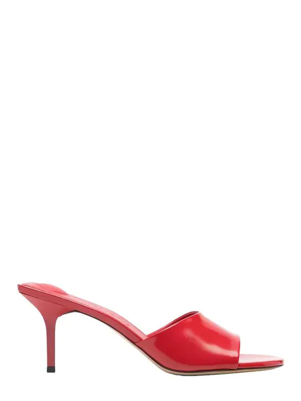 Jacquemus Cubisto Heeled Sandals - Red