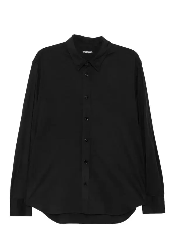 TOM FORD Buttoned Shirt - Black