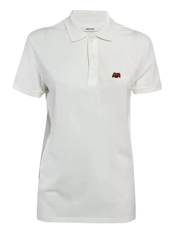 Zadig&Voltaire Cotton Polo Shirt - White