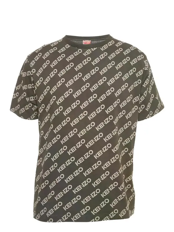 Kenzo Logo-print T-shirt - Grey
