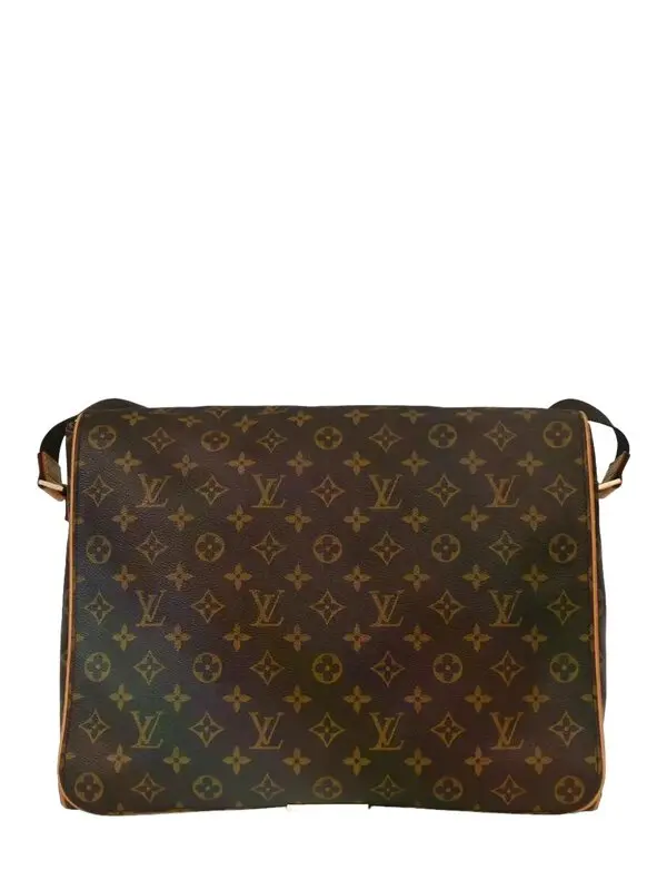 LOUIS VUITTON 2005 Monogram Abbesses Messenger Bag - Brown
