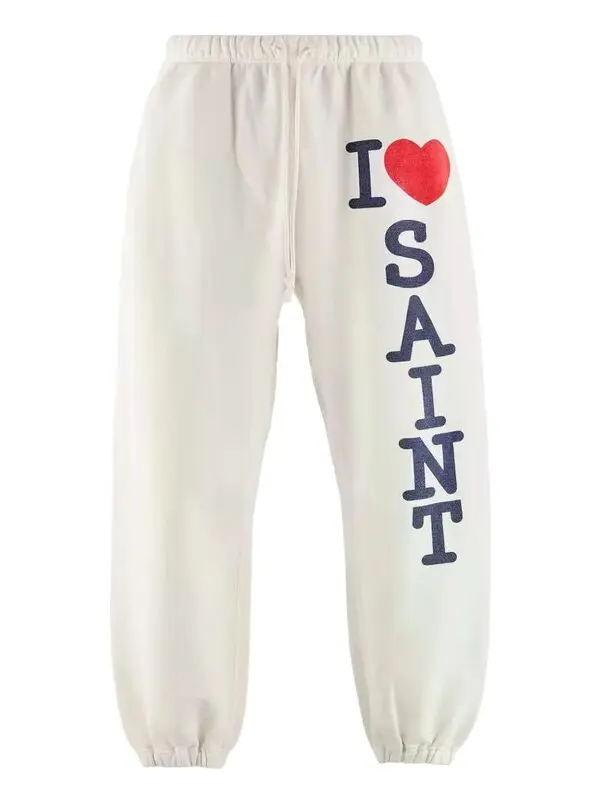 SAINT MXXXXXX I Love Saint Track Pants - White