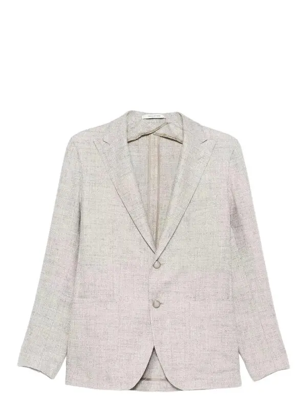 Tagliatore Button Jacket - Neutrals